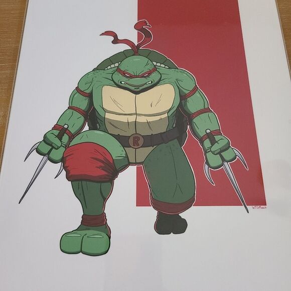 wtgmooch | Art | Teenagemutant Ninja Turtles Raphael Original Art High ...
